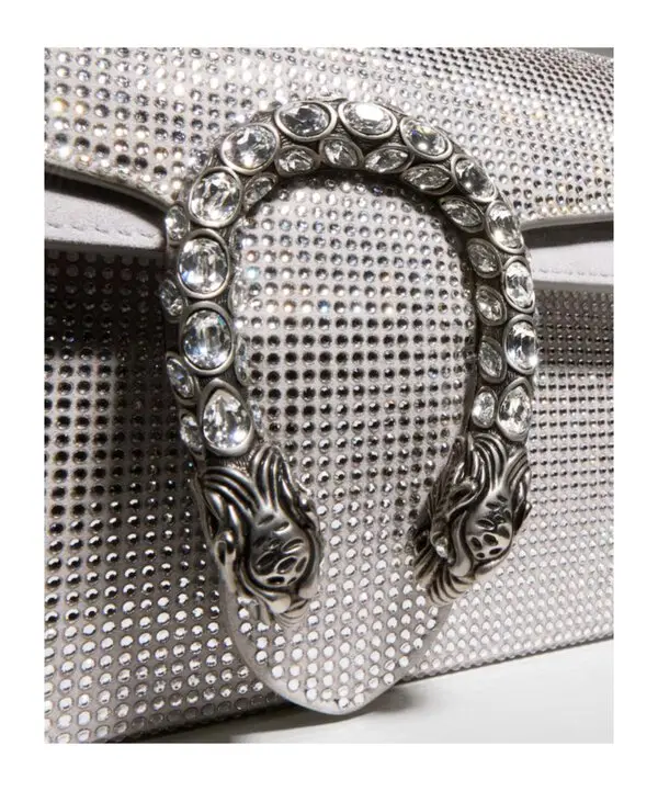 Gucci Dionysus Crystal Medium Shoulder Bag