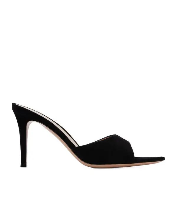 GIANVITO ROSSI Elle 85 High-heeled Sandals - Black