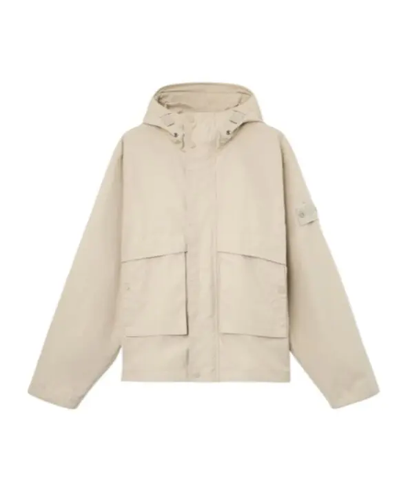 Stone Island Windproof And Breathable Hooded Jacket