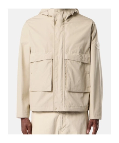 Stone Island Windproof And Breathable Hooded Jacket