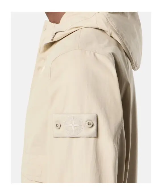 Stone Island Windproof And Breathable Hooded Jacket