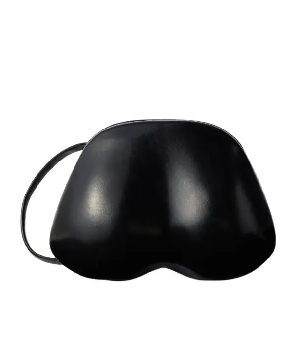 LEMAIRE X Carlos Peñafiel Bag In Patinated Leather - Dark Chocolate