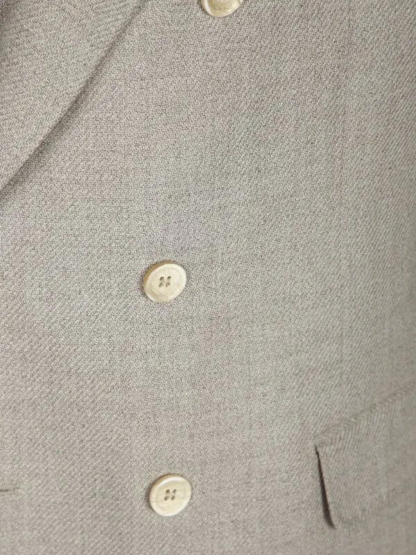 Brunello Cucinelli Long-sleeve Blazer With Lapel Collar