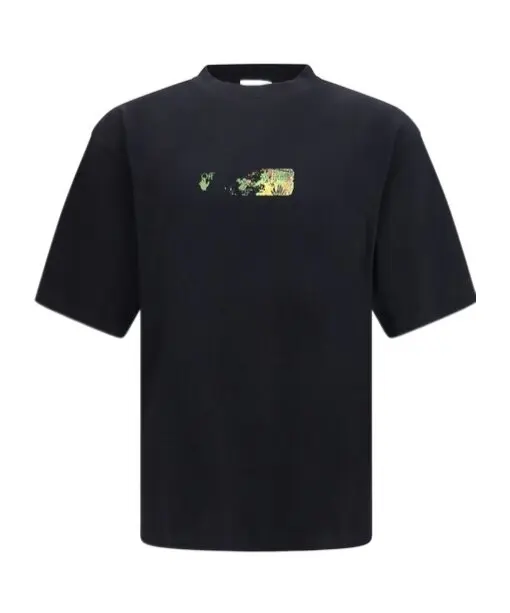 Off-White Spices Arrow Skate Crewneck T-shirt - Black