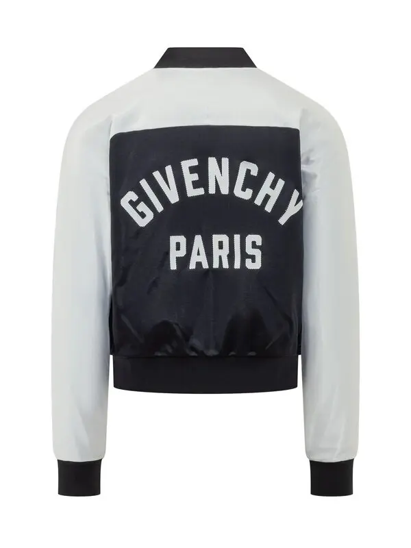 Givenchy Two-toned Zipped Track Jacket - No