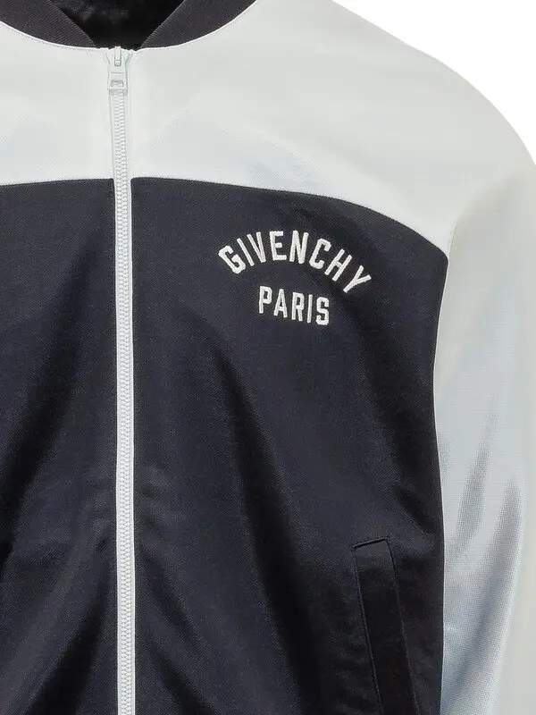 Givenchy Two-toned Zipped Track Jacket - No