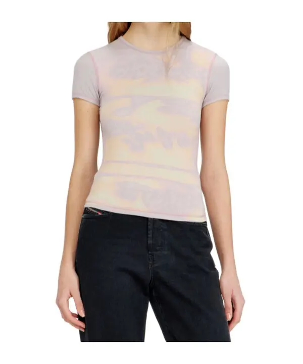 DIESEL® Short Sleeve Graphic Print T-shirt