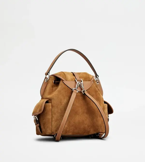 TOD'S Backpack In Suede Mini