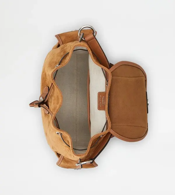TOD'S Backpack In Suede Mini