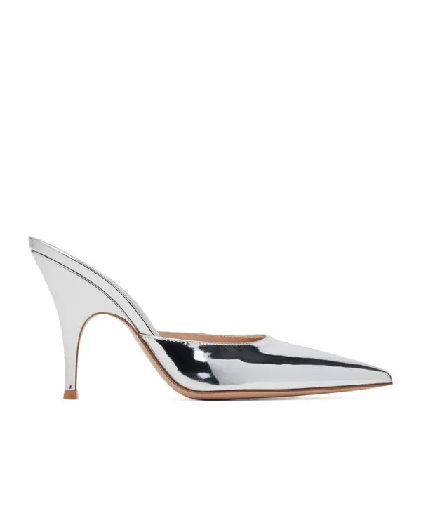 GIANVITO ROSSI Pointed-toe High-heeled Mules