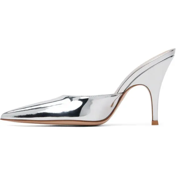 GIANVITO ROSSI Pointed-toe High-heeled Mules
