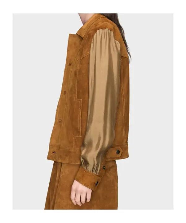 MAISON MARGIELA Suede Leather Jacket