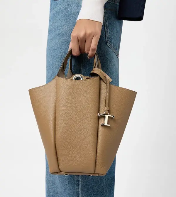 TOD'S Bucket Bag In Leather Mini