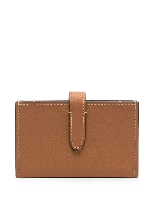 TOD'S T Timeless Leather Wallet