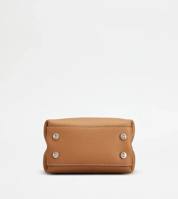 TOD'S T-timeless Pendant Detailed Micro Tote Bag