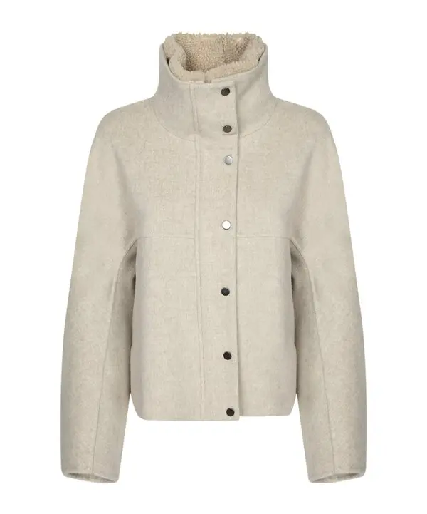 Brunello Cucinelli High-neck Long-sleeve Padded Jacket