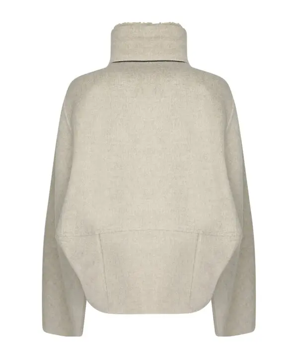Brunello Cucinelli High-neck Long-sleeve Padded Jacket