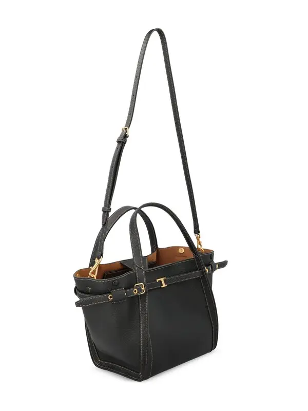 TOD'S T Timeless Leather Tote Bag