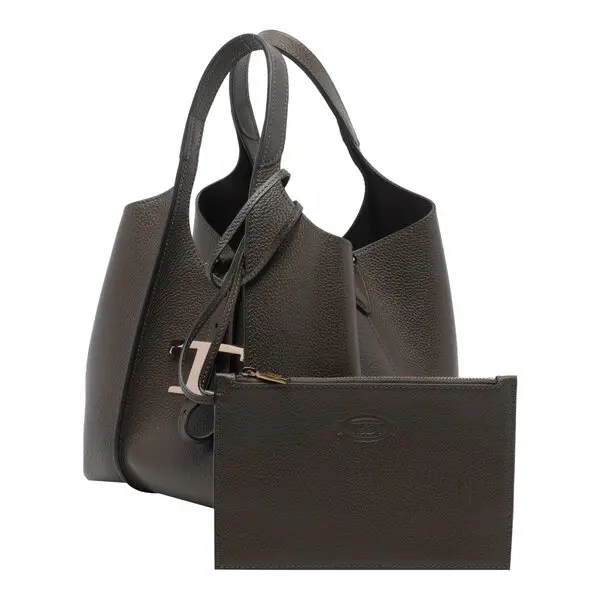 TOD'S Mini T-timeless Leather Tote Bag - No