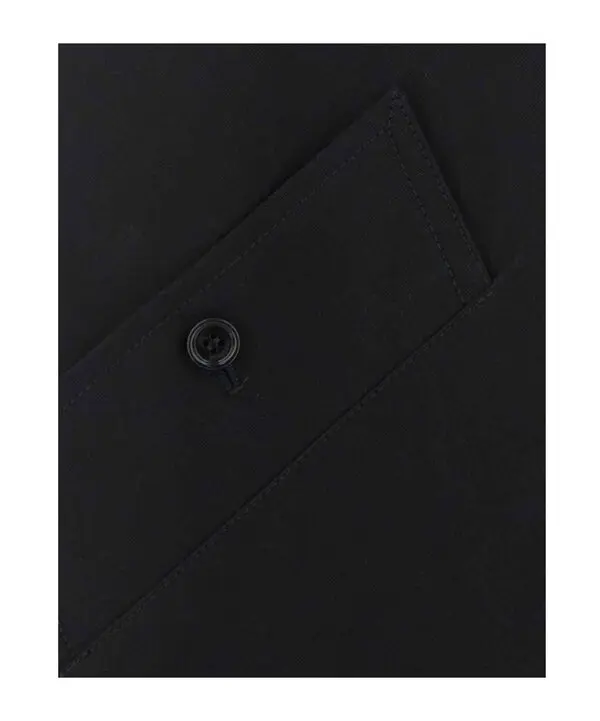 Burberry Asymmetrical Belted Midi Skirt