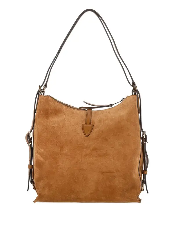 TOD'S T Timeless Suede Tote Bag