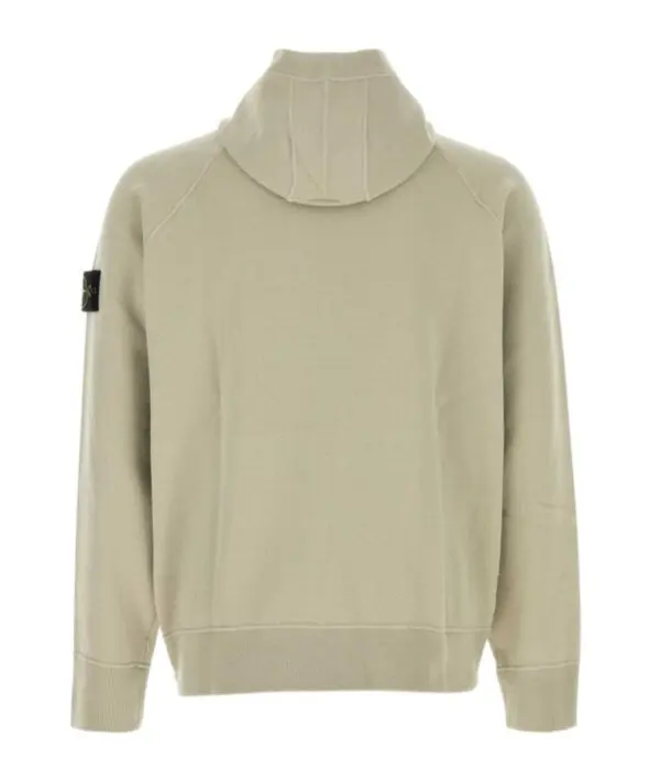 Stone Island Long-sleeve Hooded Sweatshirt
