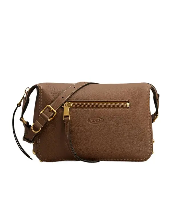 TOD'S Gmt Shoulder Bag Mini - Brown