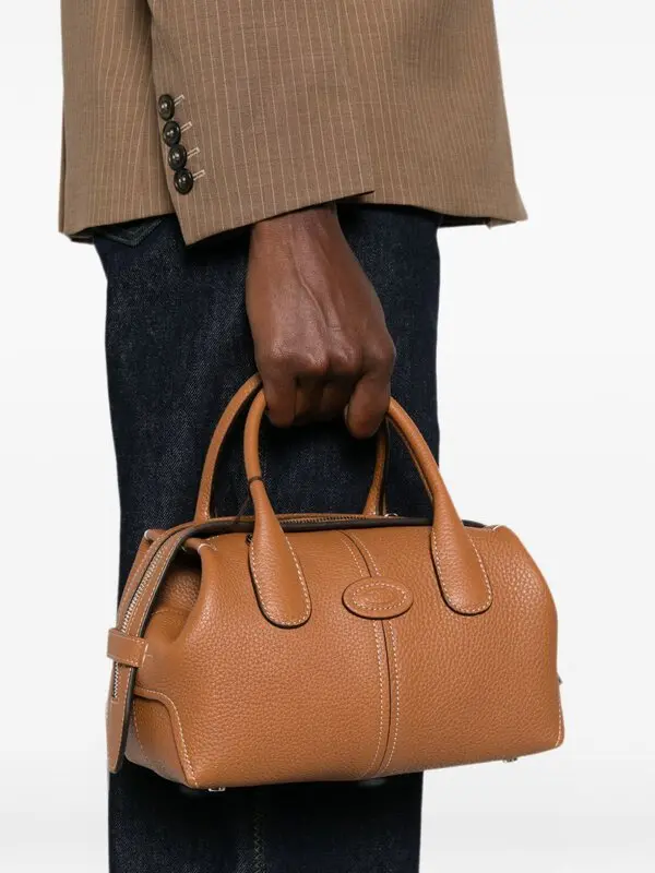 TOD'S Logo Patch Luggage Bag