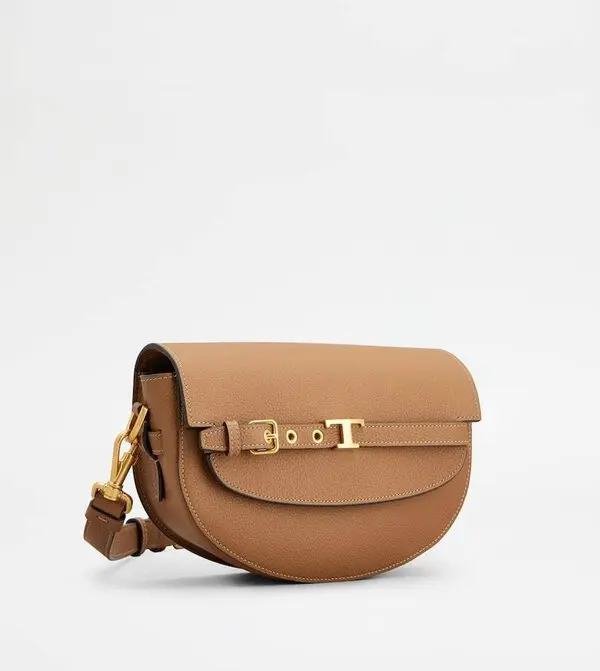 TOD'S T Timeless Leather Shoulder Bag