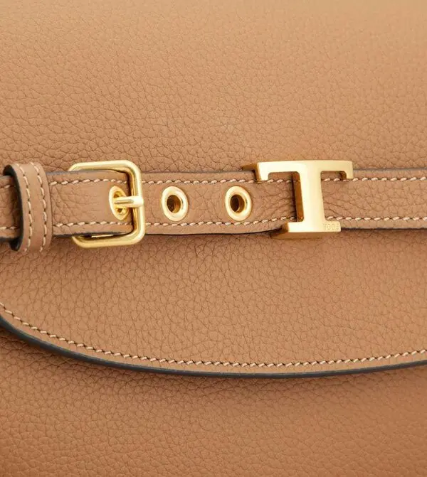 TOD'S T Timeless Leather Shoulder Bag