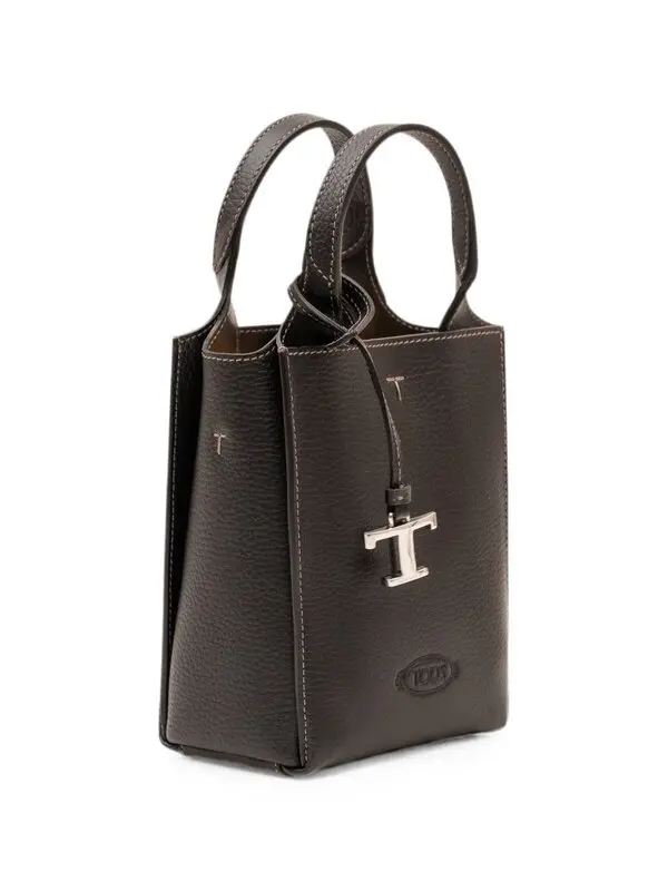 TOD'S T-pendant Logo Detail Handbag