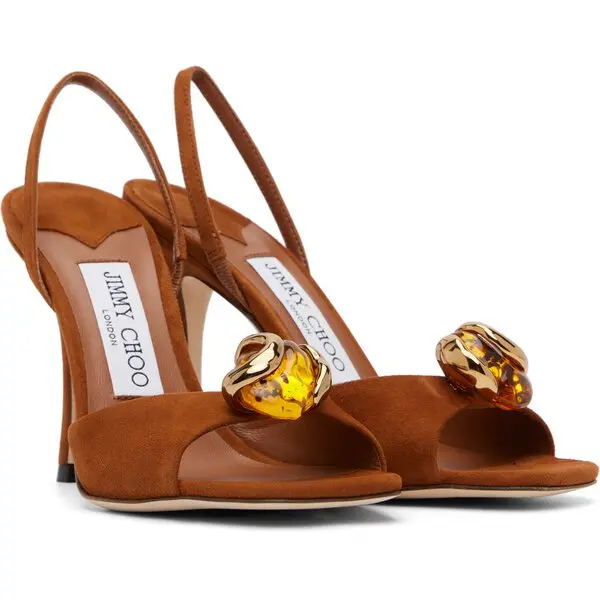JIMMY CHOO Emani 100 High-heeled Sandals