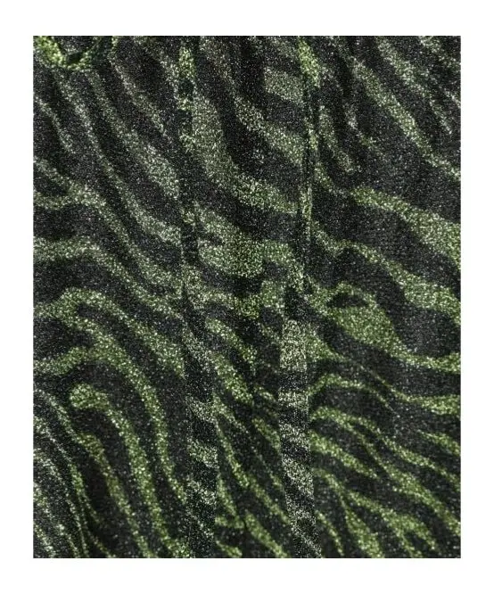 Oseree Animal Printed Straight-leg Trousers