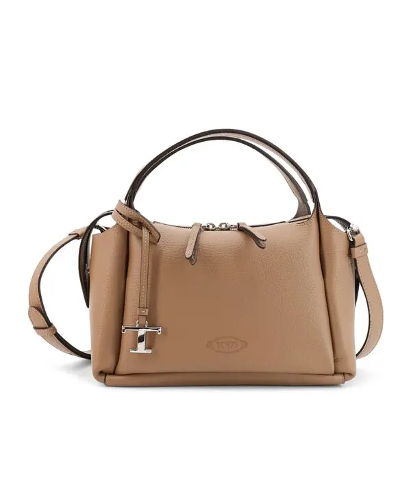 TOD'S Timeless Double Handle Shoulder Bag