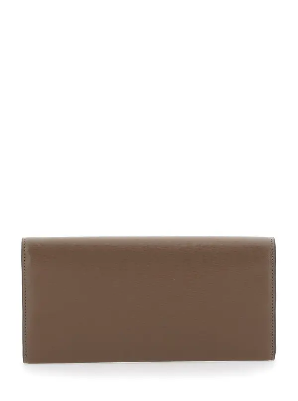 TOTEME T-lock Leather Wallet