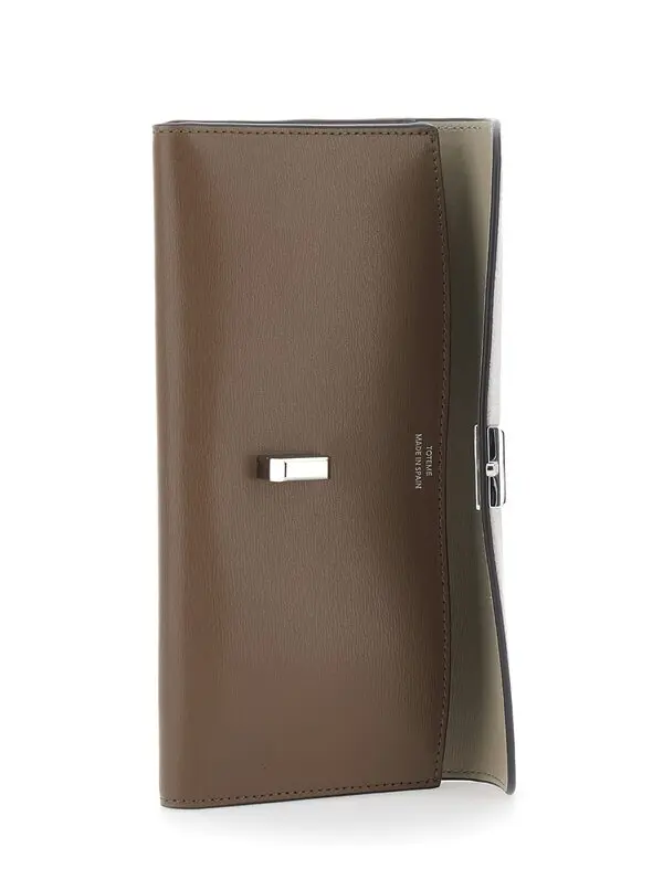 TOTEME T-lock Leather Wallet