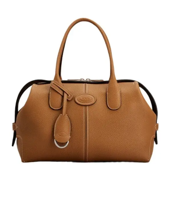 TOD'S Logo Embossed Tote Bag