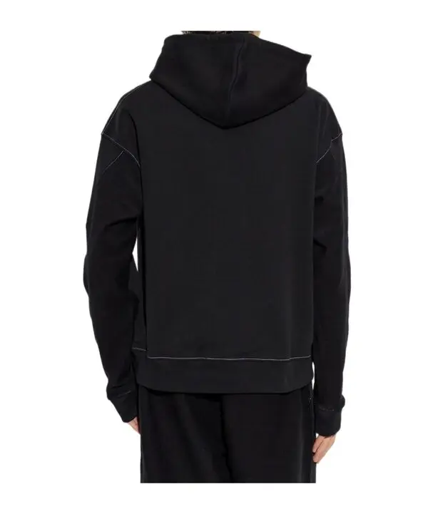 Moschino Print Drawstring Hoodie