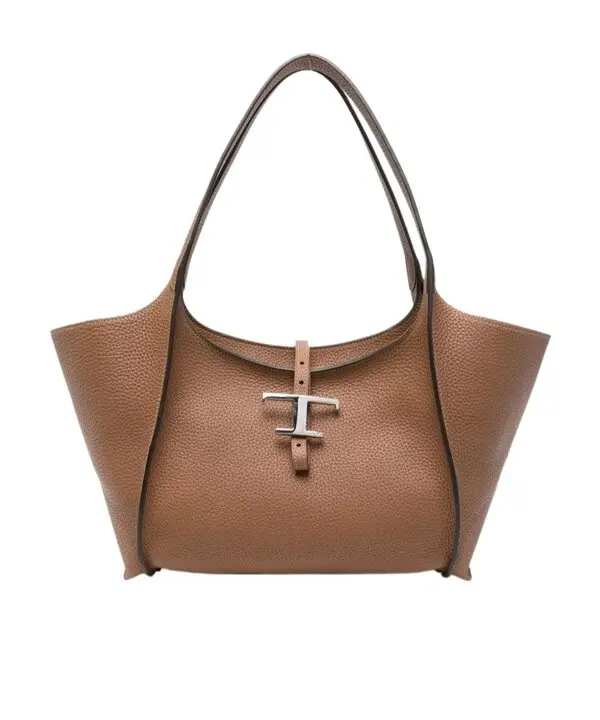 TOD'S T Timeless Leather Shoulder Bag
