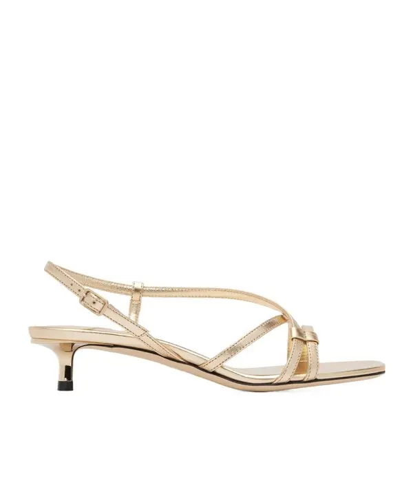 JIMMY CHOO Farris High-heeled Sandals - Gold