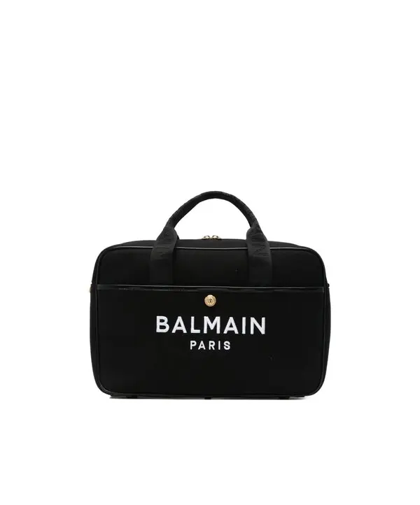 Balmain Logo-print Changing Bag - Black
