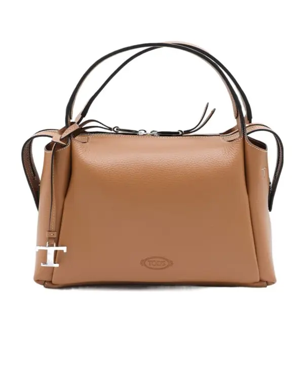 TOD'S T Timeless Tote Bag - Brown