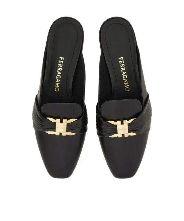 FERRAGAMO Gancini Ornament Mule