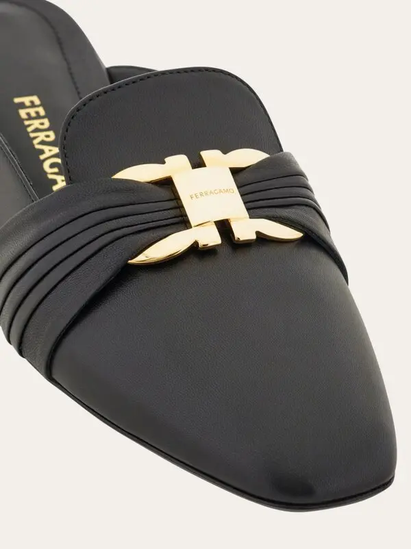 FERRAGAMO Gancini Ornament Mule