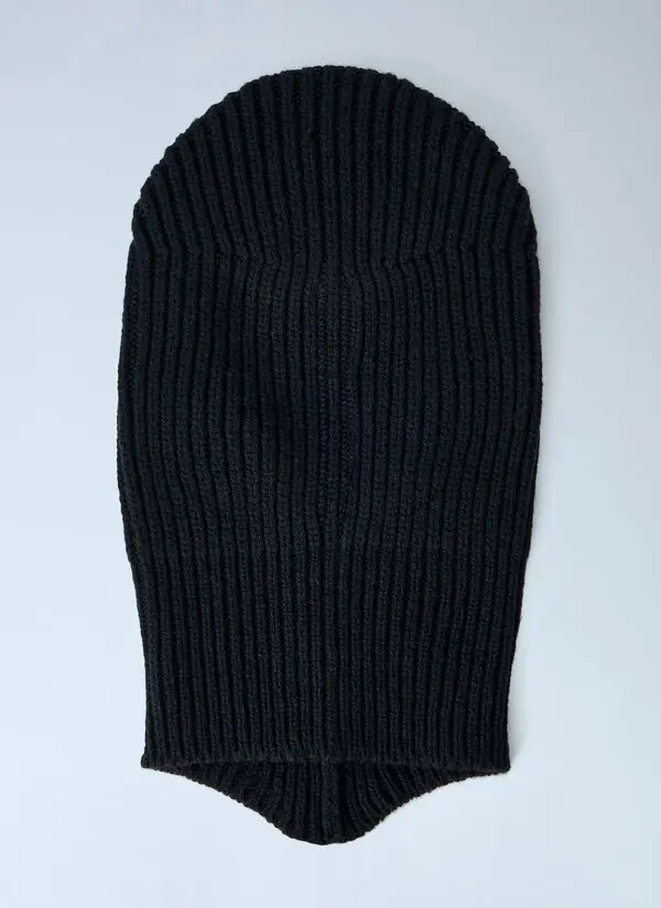 Rick Owens Porterville Ribbed Skull Hat