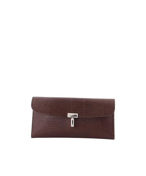 TOTEME T-lock Wallet - Brown