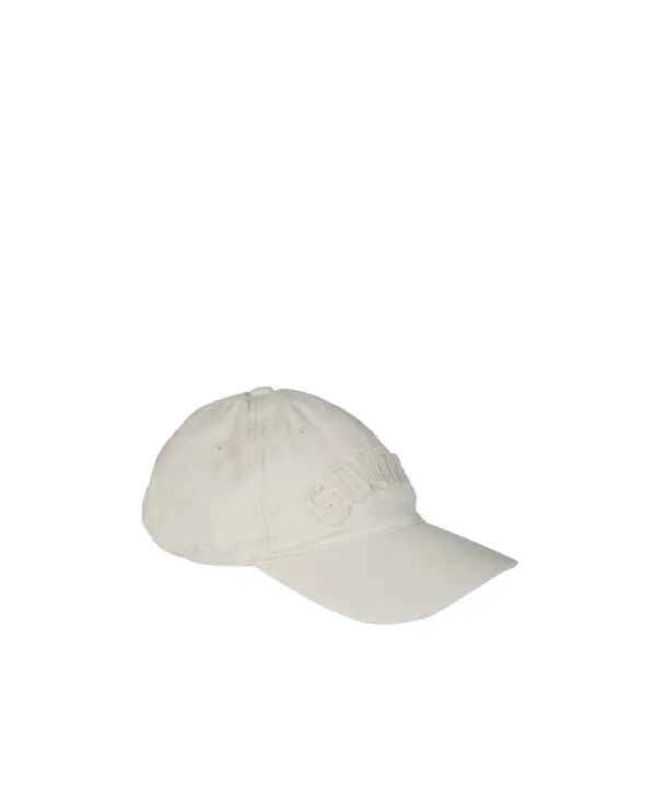 GOLDEN GOOSE Logo-patch Star-stud Baseball Cap - White