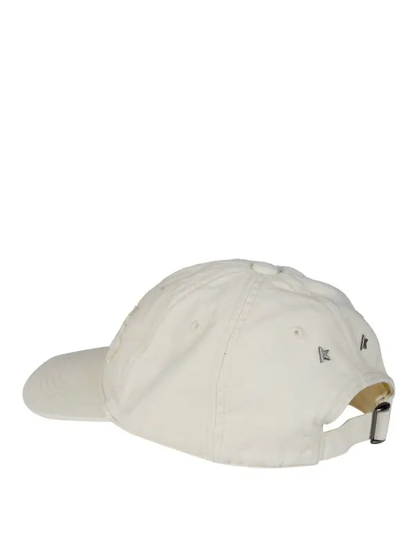 GOLDEN GOOSE Logo-patch Star-stud Baseball Cap
