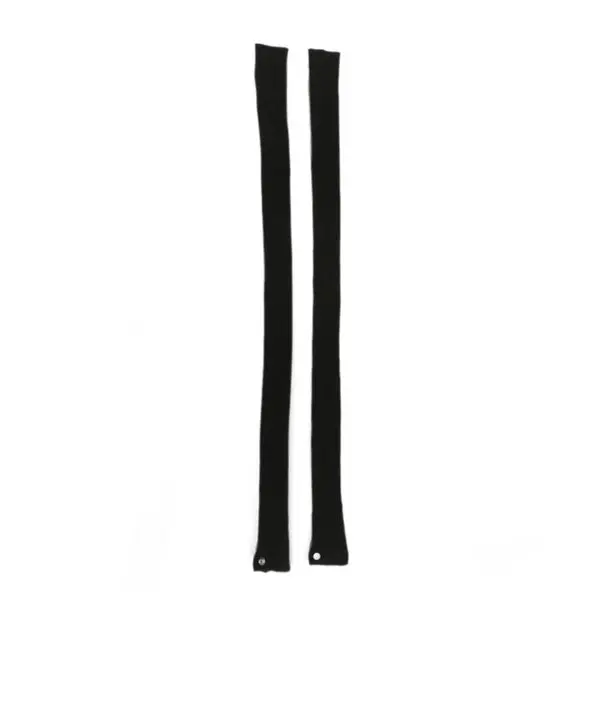 Rick Owens Ribbed-knit Arm Warmers - Black