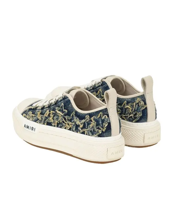Amiri Denim Court Low-top Sneakers